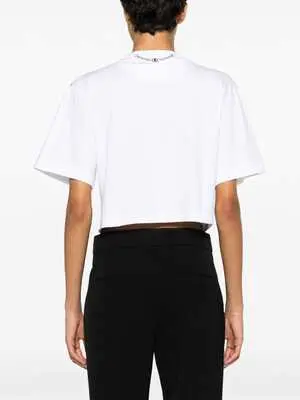 Rabanne Metallic Mesh T-shirt - Silver
