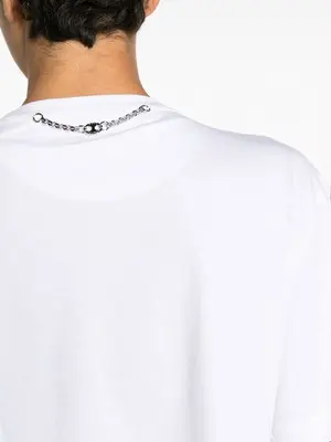Rabanne Metallic Mesh T-shirt - Silver