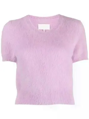 MAISON MARGIELA Knitted Short-sleeve Top