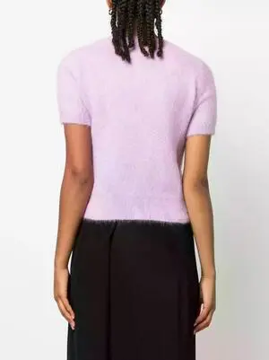 MAISON MARGIELA Knitted Short-sleeve Top