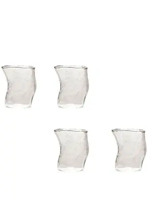 SELETTI X Diesel Spring Water Glasses - Neutrals