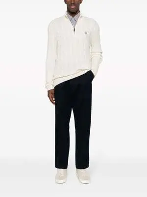 Polo Ralph Lauren Logo-embroidered Wool-blend Jumper