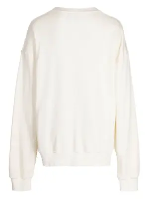 NAHMIAS Bunny-print Cotton Sweatshirt - Yellow