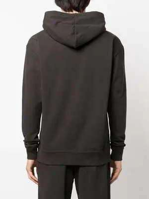 MARANT Isabel Appliqué Logo Drawstring Hoodie - Black