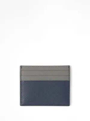 Prada Logo-plaque Leather Cardholder