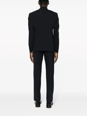Emporio Armani Satin-trim Single-breasted Suit