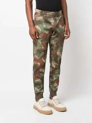 Moschino Camouflage-print Cotton Track Pants