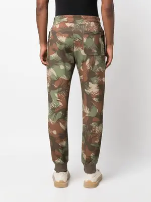 Moschino Camouflage-print Cotton Track Pants