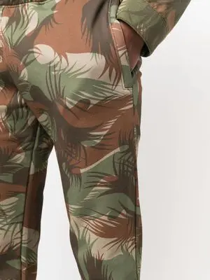 Moschino Camouflage-print Cotton Track Pants