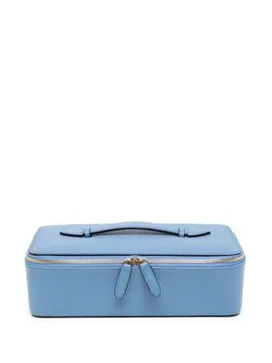 Smythson Leather Travel Box - Blue