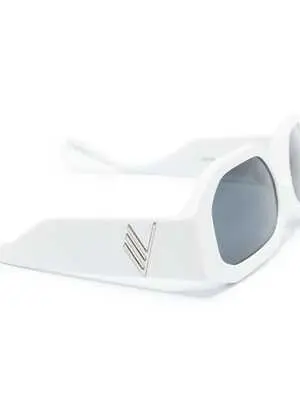Attico Blake Rectangle-frame Sunglasses
