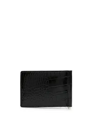 Versace Medusa-plaque Leather Bi-fold Wallet