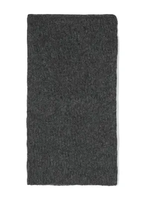 Filippa K Chunky-knit Wraparound-style Scarf - Grey