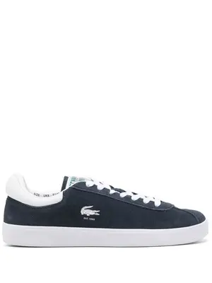Lacoste Logo-debossed Suede Sneakers