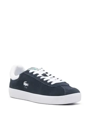 Lacoste Logo-debossed Suede Sneakers