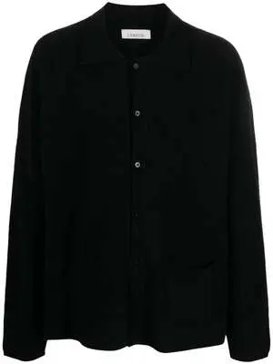 Laneus Collared Cardigans For Men
