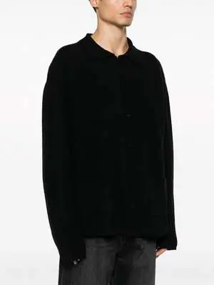 LANEUS Long-sleeved Button-up Cardigan