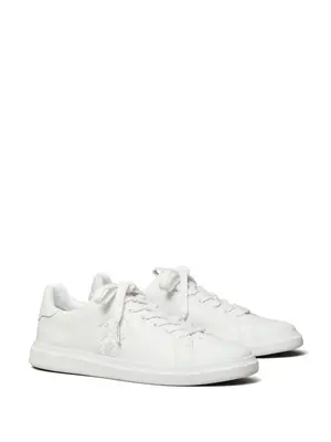 Tory Burch Double T Howell Court Sneakers - White