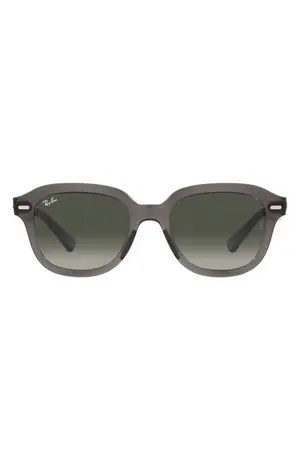 Ray-ban 51mm Gradient Square Sunglasses - Grad Grey