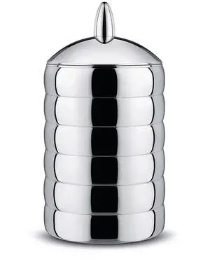 ALESSI Kalistò 2 Cylinder Jar - Silver