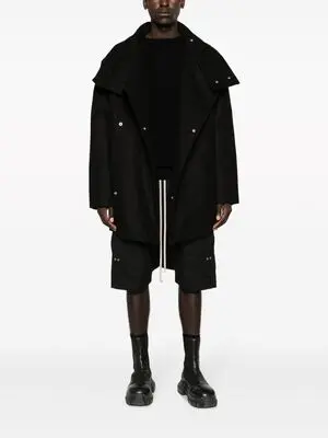 Rick Owens Jumbo Funnel-neck Down Coat
