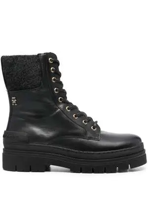 Tommy Hilfiger Gold Tone Boots For Women