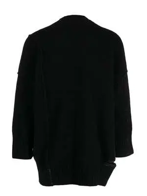 Isabel Benenato Cut-out Jumper