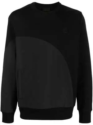 Moncler Rubberised-logo Fleece Sweatshirt