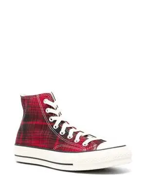 CONVERSE Chuck 70 Plaid Hi-top Sneakers