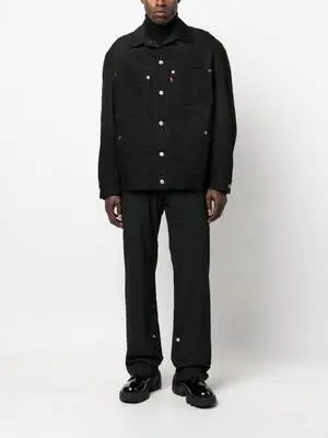 Junya Watanabe Buttoned Cotton Shirt Jacket