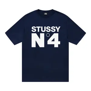 StÜssy No.4 Tee 'navy - Blue