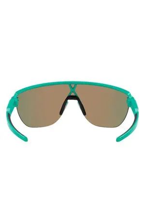 Oakley Corridor Semirimless Shield Sunglasses - Ruby