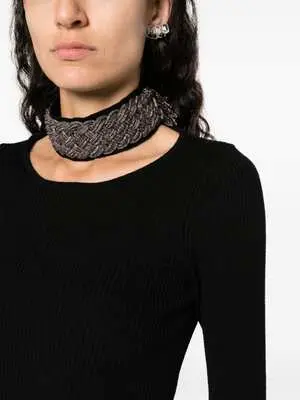 Giuseppe Di Morabito Crystal-embellished Knit Jumper