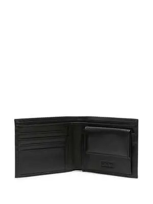 Versace Logo-print Leather Wallet