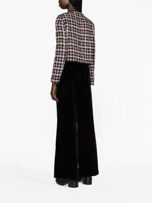 MSGM High-waisted Flared Trousers