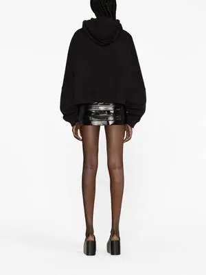 Dsquared2 Logo-print Cotton Hoodie - Black