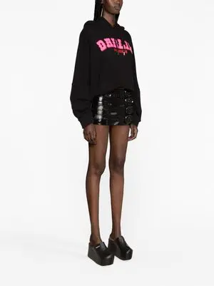Dsquared2 Logo-print Cotton Hoodie - Black