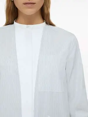 JIL SANDER Striped Cotton Shirt
