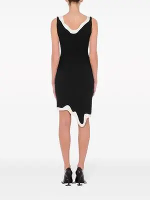 Moschino Trompe L'oeil-motif Midi Dress