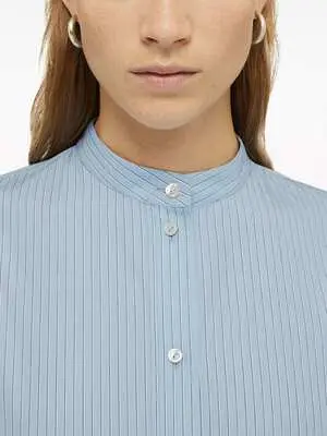 JIL SANDER Striped Cotton Shirt