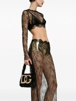 Dolce & Gabbana Crystal-embellished Crossbody Bag