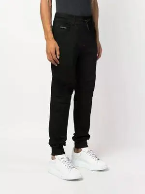 Philipp Plein Panelled Denim Track Pants