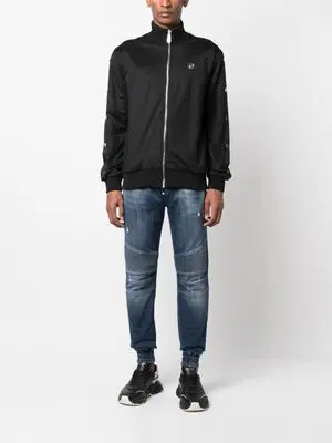 Philipp Plein Mid-rise Tapered-leg Jeans