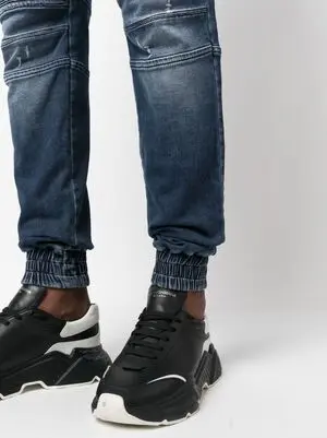 Philipp Plein Mid-rise Tapered-leg Jeans