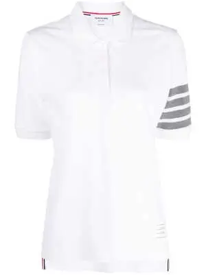 Thom Browne 4-bar Stripe 2003-print Polo Shirt