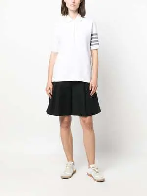 Thom Browne 4-bar Stripe 2003-print Polo Shirt