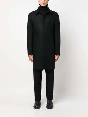 SAPIO Single-breasted Cotton-wool Coat
