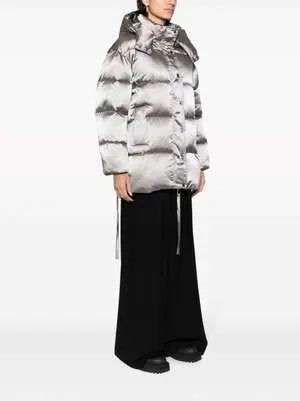 P.a.r.o.s.h Satin-finish Padded Coat