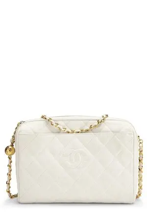 Chanel Quilted Caviar Pocket Camera Bag