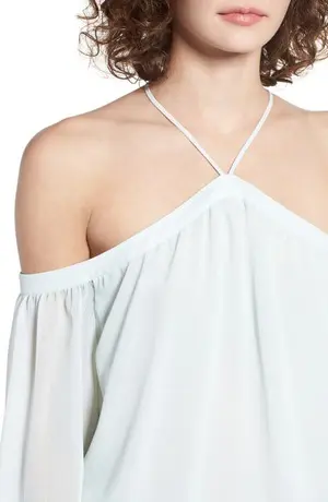 WAYF Liberty Off-the-shoulder Blouse